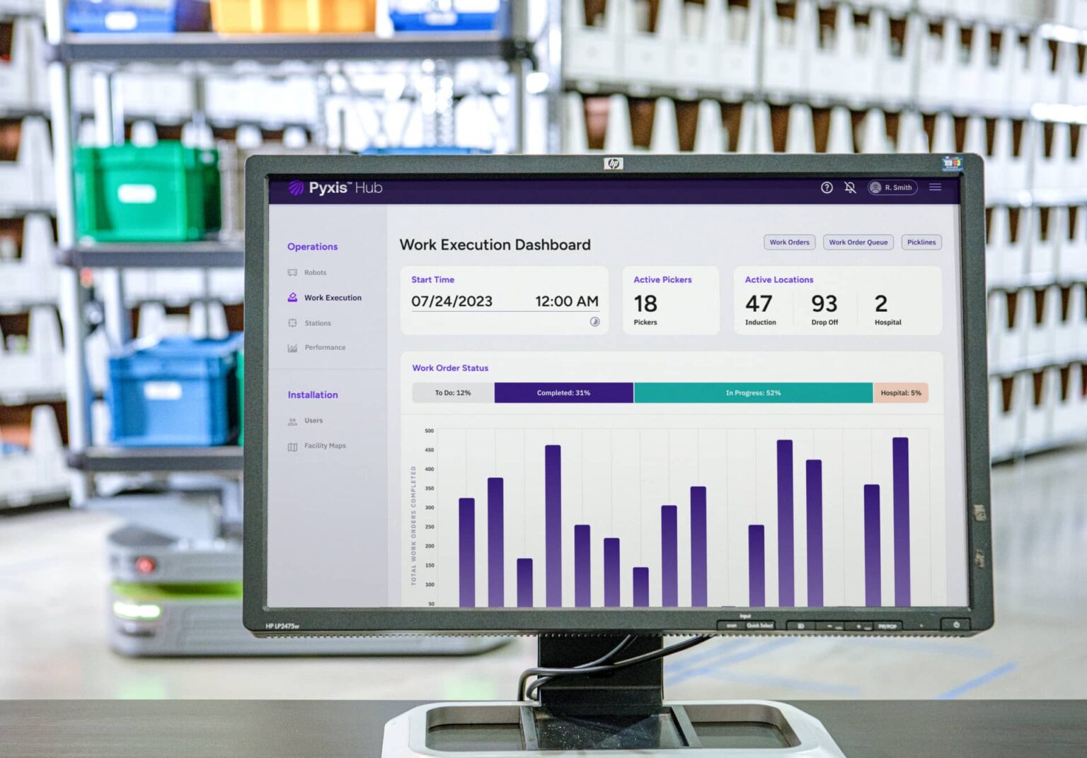 Pyxis™️ Technology for Order Fulfillment by Onward Robotics